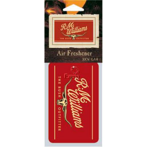 R.M. Williams Air Freshener With Rmw Logo New Car Smell FRRMLOG