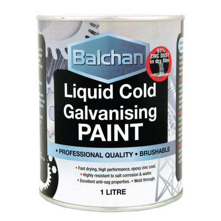 Balchan Liquid Cold Galvanising Paint (Brush-On) 1L BA931