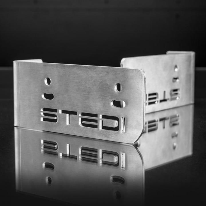 STEDI Light Bar Double Stacker Brackets Pair LEDBRKSIDEDBLSTL